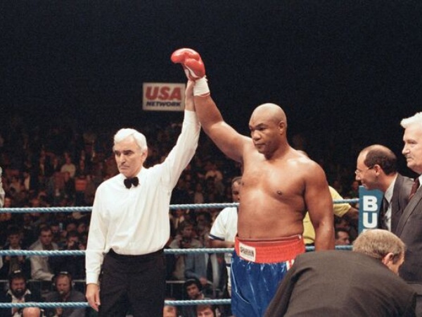 BOXING LEGEND DEPARTS: George Foreman, 76, departs as a champion