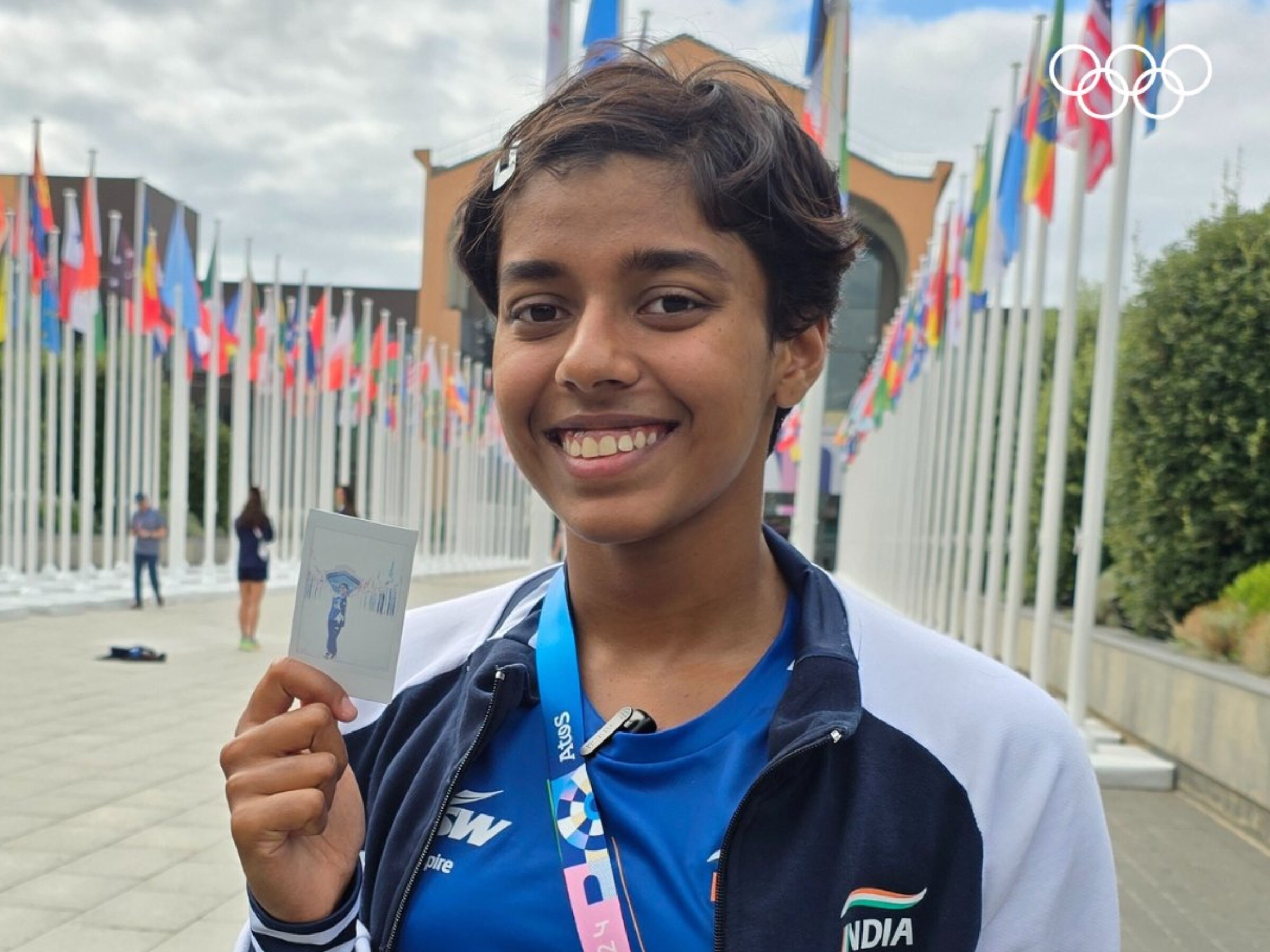Meet 14-Year-Old Swimmer Dhinidhi Desinghu - The Indian Contingent's ...